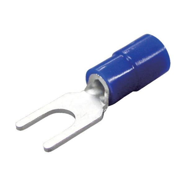 メーカー：ニチフ端子工業  品番：TMEX 2Y-4S-BLU  端子筒部に絶縁被覆があらかじめセットされております。