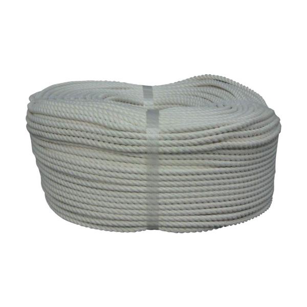 メーカー：ユタカメイク 　品番：C6-200   天然繊維なので、熱や摩擦に強いロープです。　　代表画像（画像はイメージです。）