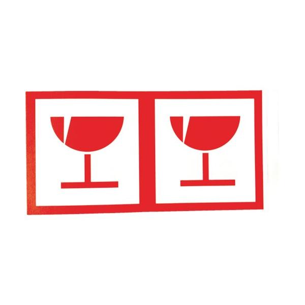 メーカー：ＴＲＵＳＣＯ  品番：TNFM-01  荷物に貼って注意喚起に使用します。