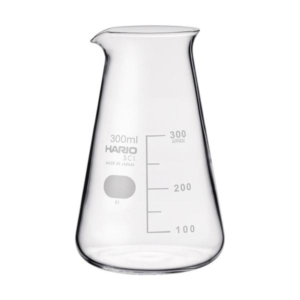 メーカー：ハリオサイエンス   品番：CB-300-SCI   くびれたネック部分は、かくはん操作に適したデザインです。