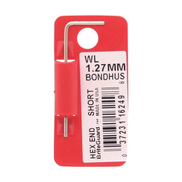 メーカー：ボンダス   品番：WL1.27MM   ブライトガードTMは、クローム以上に光沢のあるメッキです。