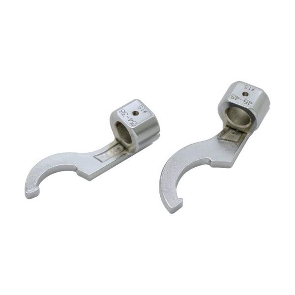 メーカー：旭金属工業　品番：LCK0950　ナットのサイズに応じて引掛スパナヘッドを交換して使用できます。