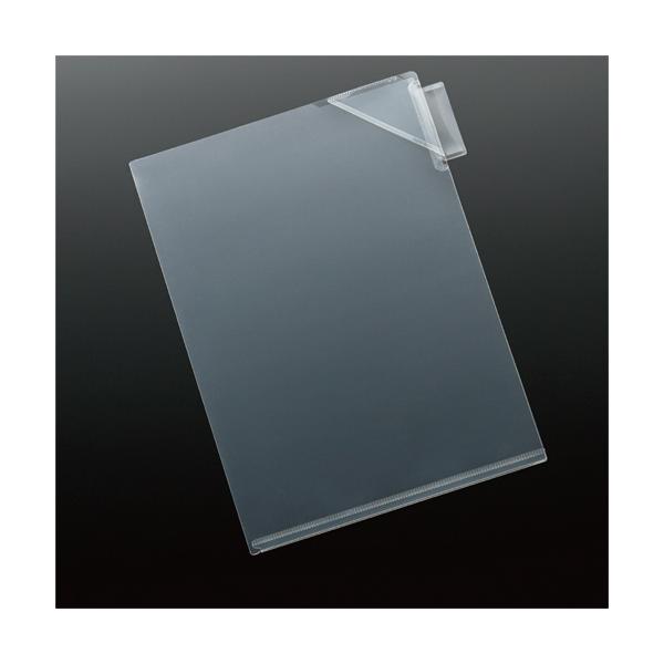 メーカー：コクヨ 　品番：フ-KFD7501NT   市販のふせんでカンタンに見出し付け！　　シンプルな1山タイプ<BR>書類脱落防止ストッパー付。＜52×15mmまでのふせんが収まる＞＜使用例＞