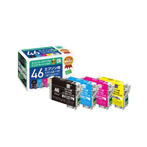 メーカー：エコリカ 　品番：ECI-E464P/BOX   リサイクルインク　　