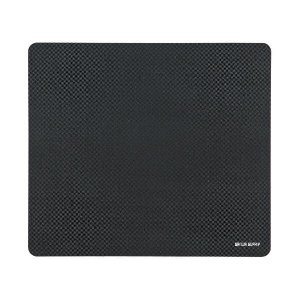 メーカー：サンワサプライ　品番：MPD-EC30BK　再生PETを使用した環境にやさしいECOマウスパッド。