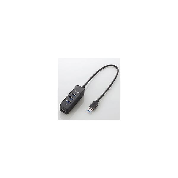 バスパワー対応マグネット付USB3.0ハブ