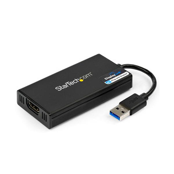 メーカー：ＳｔａｒＴｅｃｈ．ｃｏｍ 　品番：USB32HD4K   4K対応のUSB 3.0 アダプタでHDMIディスプレイをPCに接続　　