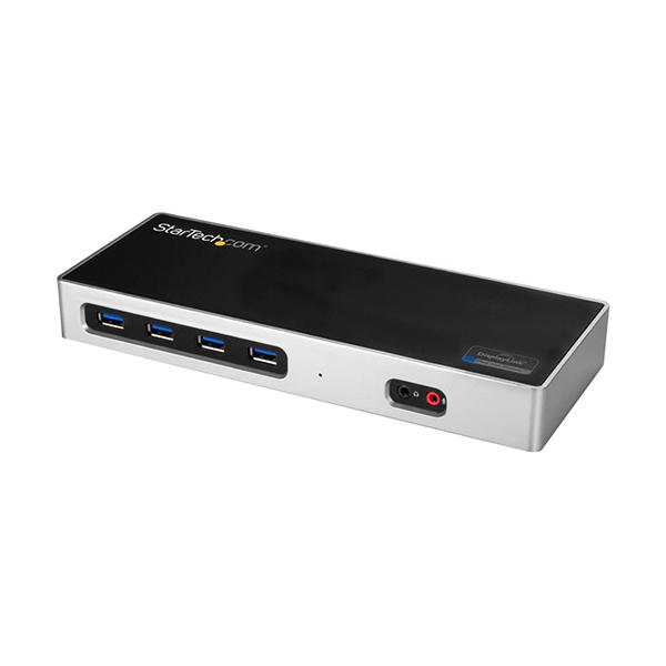 メーカー：ＳｔａｒＴｅｃｈ．ｃｏｍ 　品番：DK30A2DH   デュアルモニタ（4Kモニタ2台）、複数USBポート、ギガビットイーサネット、オーディオをノートパソコンに追加するユニバーサルUSB-CおよびUSB 3.0ドック　　