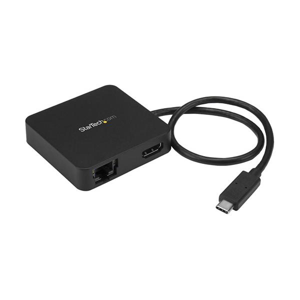 メーカー：ＳｔａｒＴｅｃｈ．ｃｏｍ 　品番：DKT30CHD   1本のUSB Type-CケーブルでHDMI、ギガビットイーサネット、USB-A、USB-Cポート（5Gbps）をノートパソコンに追加。　　