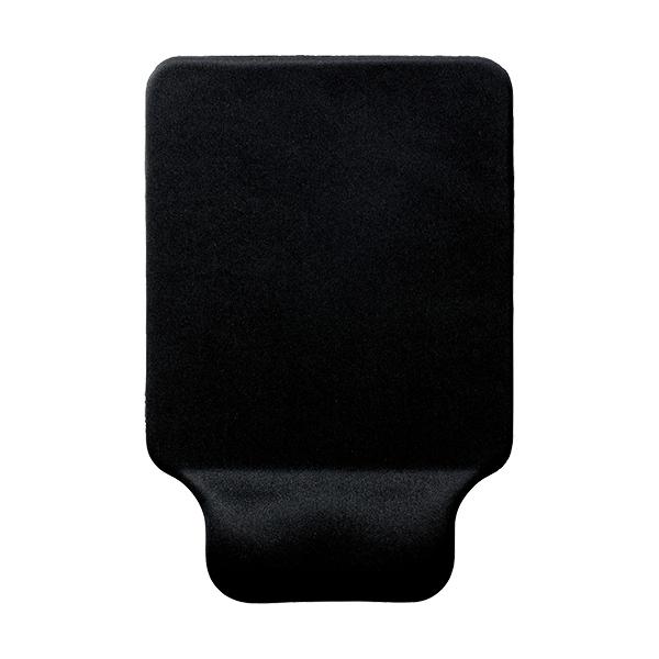 メーカー：エレコム　 品番：MP-GELBK  リストレスト部分に心地よい感触のゲル素材を使用したリストレスト付きマウスパッド。　　