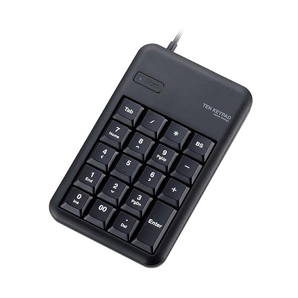 メーカー：エレコム　 品番：TK-TCM014BK  机上の省スペースに役立つコンパクトサイズ。　　＜パッケージ＞＜マウスなどの接続に便利な2ポートのUSB2.0ハブ付＞