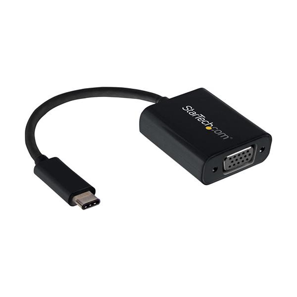 メーカー：ＳｔａｒＴｅｃｈ．ｃｏｍ　品番：CDP2VGA　USB-C対応ノートパソコンをVGAモニタやプロジェクタに接続