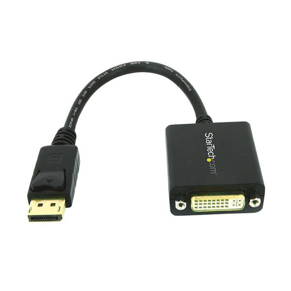 メーカー：ＳｔａｒＴｅｃｈ．ｃｏｍ 　品番：DP2DVI2   DVIモニタをDisplayPort搭載コンピュータに接続。　　