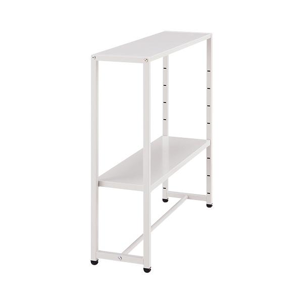 メーカー：オリジナル　 品番：TSD-N110LG  デスク幅不足を解消するサイドデスクワゴン　　＜使用イメージ＞