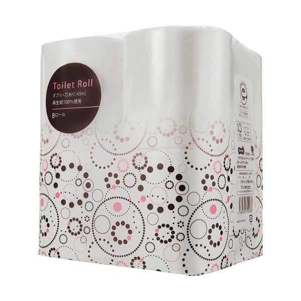 メーカー：オリジナル 　品番：TS908W   手触りやわらかそのままに、1.5倍長く使える再生紙ロール。　　画像はイメージです。<BR>商品はダブルになります。