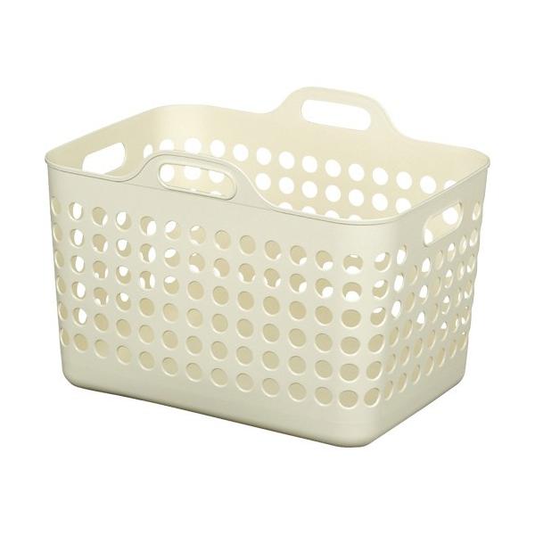 メーカー：ヒマラヤ化学   品番：NO.1571IV   ランドリー、レジャー行楽、おもちゃ箱など幅広く使える便利バスケット。