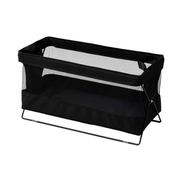 メーカー：ＹＡＭＡＺＥＮ　 品番：HTB-SW(BK)  バスケットを広げてフレームにセットするだけの簡単組立て！　　＜使用イメージ＞＜使用イメージ＞