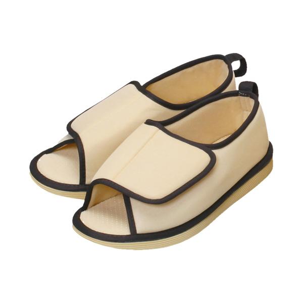 メーカー：竹虎　品番：091134　リスクマネジメントの観点から転倒リスクを軽減。シューズ型なのでスリッパのように脱げて転倒することを予防。<br>