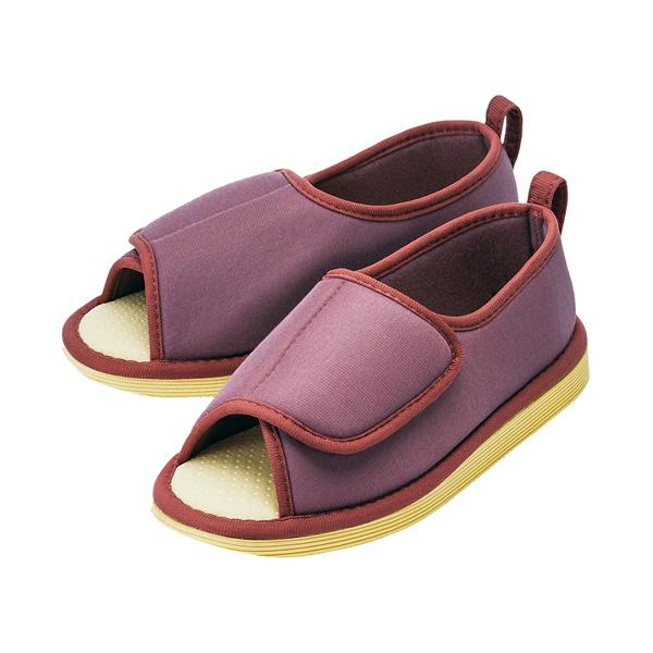 メーカー：竹虎　品番：091195　リスクマネジメントの観点から転倒リスクを軽減。シューズ型なのでスリッパのように脱げて転倒することを予防。<br>