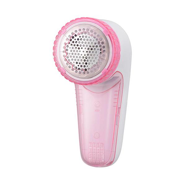 メーカー：オーム電機　 品番：KAJ-KE515R  大型外刃！たくさんとれる毛玉取り　　＜パッケージ＞パーツごとに分解可能。＜使用イメージ＞