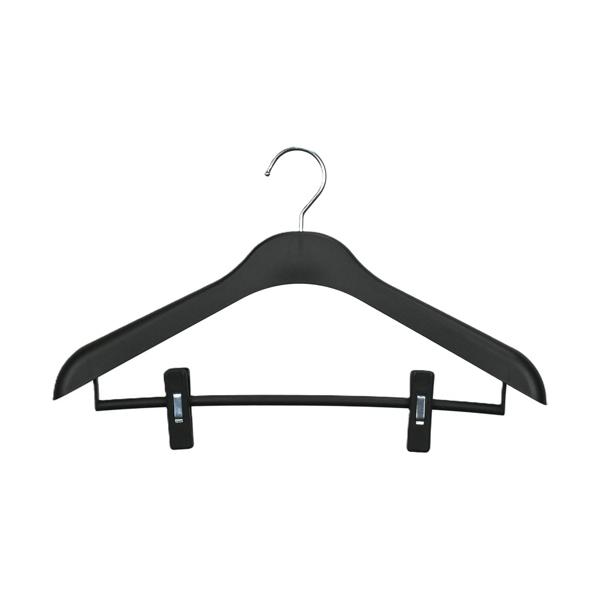 メーカー：サワフジ　 品番：FPC-42  ジャケットやスーツのすっきり収納に。クリップ付きフォーマルハンガー。　　＜使用イメージ＞＜使用イメージ＞