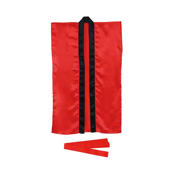 メーカー：アーテック　品番：018440　やわらかで通気性の良いサテン生地を使用したロングハッピ！<br>