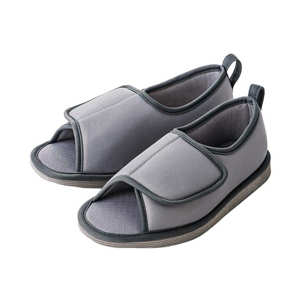 メーカー：竹虎　品番：091302　リスクマネジメントの観点から転倒リスクを軽減。シューズ型なのでスリッパのように脱げて転倒することを予防。<br>