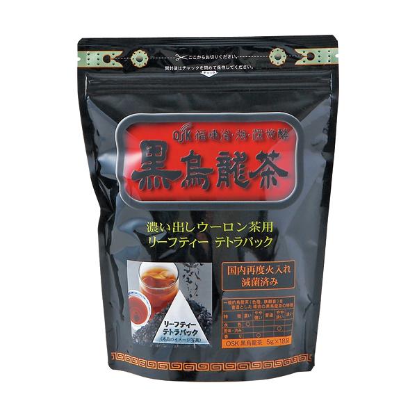 メーカー：オーエスケー　品番：62916　リーフ独特の香りと透明感のあるスッキリとした黒烏龍茶。福建省・強・深発酵。