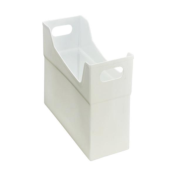 メーカー：ライオン事務器　 品番：CS-110P ホワイト  書類や小物の整理に便利なフリーボックス。　　