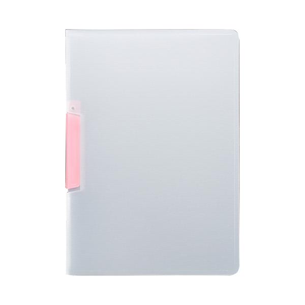 メーカー：オリジナル 　品番：SCF-A4S-CP   クリップを回転させるだけで簡単ファイリング！　　＜キズが目立ちにくいスーパーライン加工＞スライドさせずに回転させるので、わずかな力でとじられる。<BR>商品の色はクリアピン...