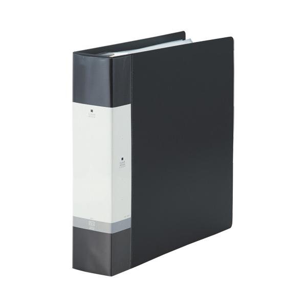 メーカー：リヒトラブ 　品番：G3808-24   【差替式】金属ロック式金具でしっかりとじられる、交換タイプのお買得商品。　　＜ロック式とじ具を採用＞<BR>商品の色は黒になります。＜リフィル（台紙なし）付属＞<BR&g...