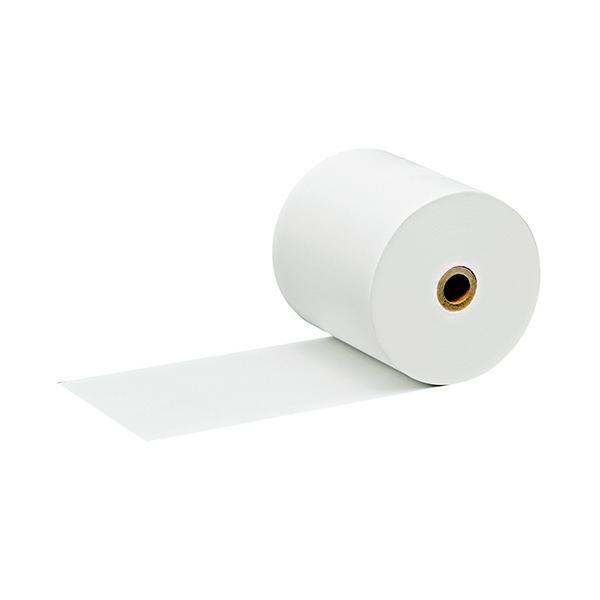メーカー：オリジナル　 品番：FSSR8080-H  森林認証紙を使用し、環境に配慮したレジ用ロール紙　　＜パッケージ＞＜寸法＞