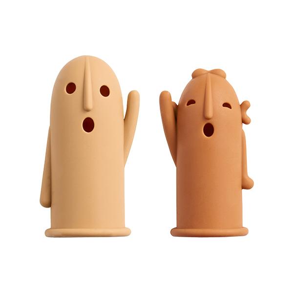 メーカー：ライオン事務器　 品番：HA-207  可愛いはにわたちがお仕事をサポート！？はにわの形の指サック。　　＜パッケージ＞背中の突起で紙をキャッチ。内側はリブ状で指に程よくフィット。＜使用イメージ＞