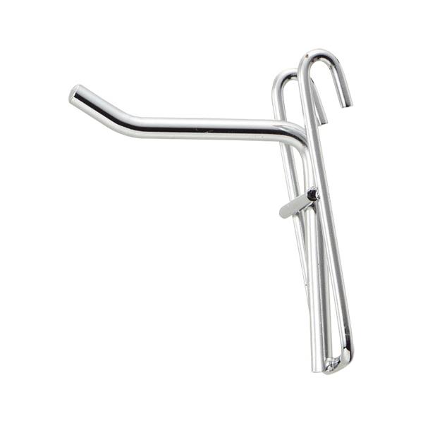 メーカー：店研創意　ストア・エキスプレス 　品番：6470-90303   スチール製のネットフックです。　　＜使用イメージ＞