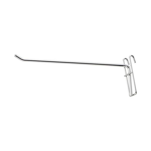 メーカー：店研創意　ストア・エキスプレス 　品番：6470-90306   スチール製のネットフックです。　　＜使用イメージ＞