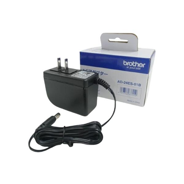 メーカー：ブラザー　品番：AD-24ES-01B　ラベルライター用ACアダプター
