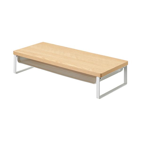 メーカー：リヒトラブ　 品番：A-8012-35  スリム・棚付タイプの机上台　　＜使用イメージ＞＜使用イメージ＞