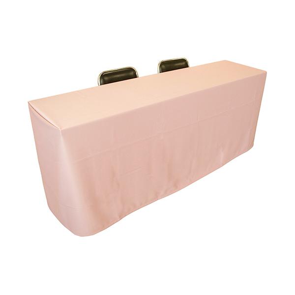 メーカー：丸金　 品番：119307  オフィシャルな場から、カジュアルなシーンまで幅広く使用できる防炎テーブルクロスです　　＜使用イメージ＞※商品の色はローズになります。※商品の色はローズになります。