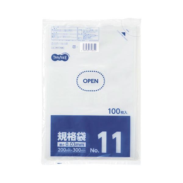 メーカー：オリジナル 　品番：LTR11-TSHK   0.03mm厚の透明規格袋。　　＜使用イメージ＞