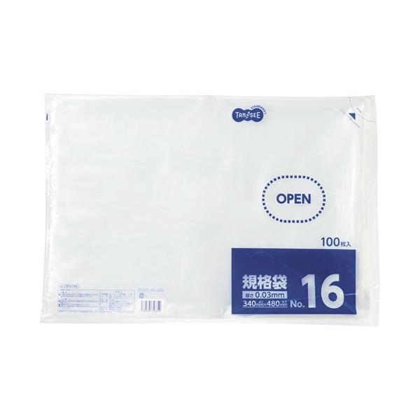 メーカー：オリジナル 　品番：LTR16-TSHK   0.03mm厚の透明規格袋。　　＜使用イメージ＞<BR>商品のサイズは16号になります。