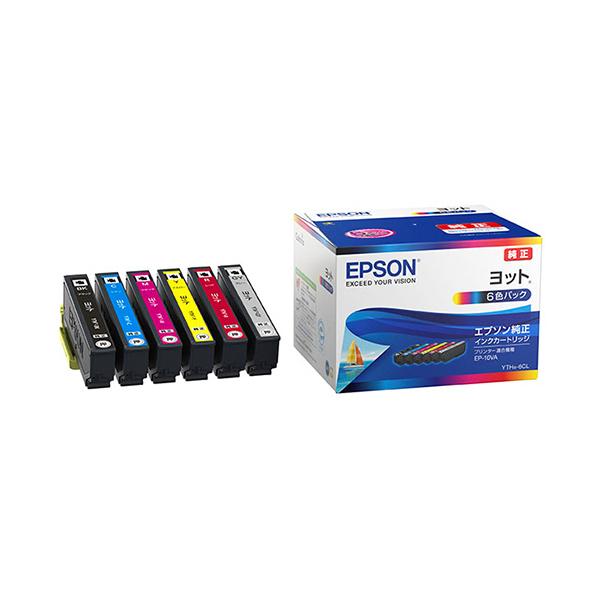 メーカー：エプソン　品番：YTH-6CL　メーカー純正インクカートリッジ