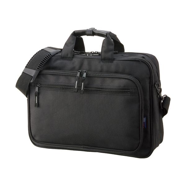 メーカー：オリジナル 　品番：TB156-3W   2層荷室に大きめの前ポケットを装備！お手軽な3WAY OAビジネスバッグ。　　＜使用イメージ＞＜使用イメージ＞