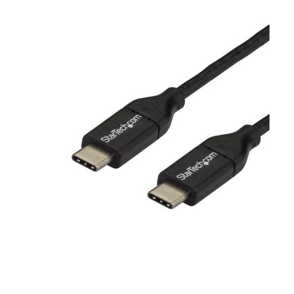 メーカー：ＳｔａｒＴｅｃｈ．ｃｏｍ　品番：USB2CC3M　USB-C 対応 AC充電器（ウォールチャージャー）で MacBookやChromebookなどUSB 2.0 USB-C対応機器を充電<br>