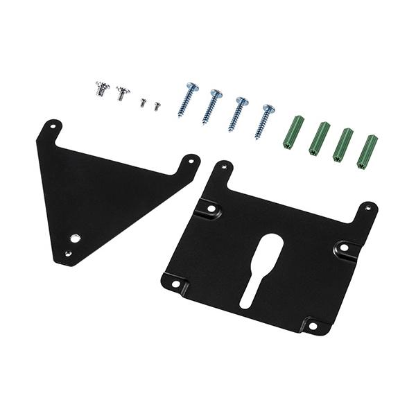 メーカー：サンワサプライ　 品番：CMS-STN3BK  会議用カメラを天井取付できる金具　　＜パッケージ＞＜取付イメージ＞