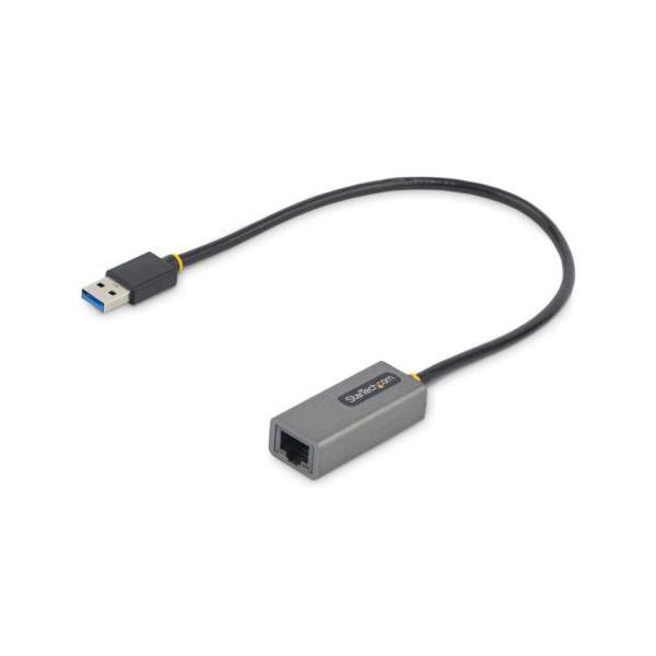 メーカー：ＳｔａｒＴｅｃｈ．ｃｏｍ　 品番：USB31000S2  パソコンのUSB 3.0/3.2 Gen 1 Type-Aポートをギガビットネットワークポート（RJ-45コネクタ）に変換する有線LANアダプター　　＜接続イメージ＞