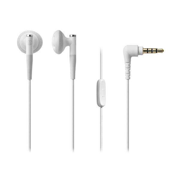 メーカー：オーディオテクニカ　 品番：ATH-C200IS WH  耳に心地いい音楽と通話が高音質で楽しめるスマートフォン用インナーイヤーヘッドホン。　　