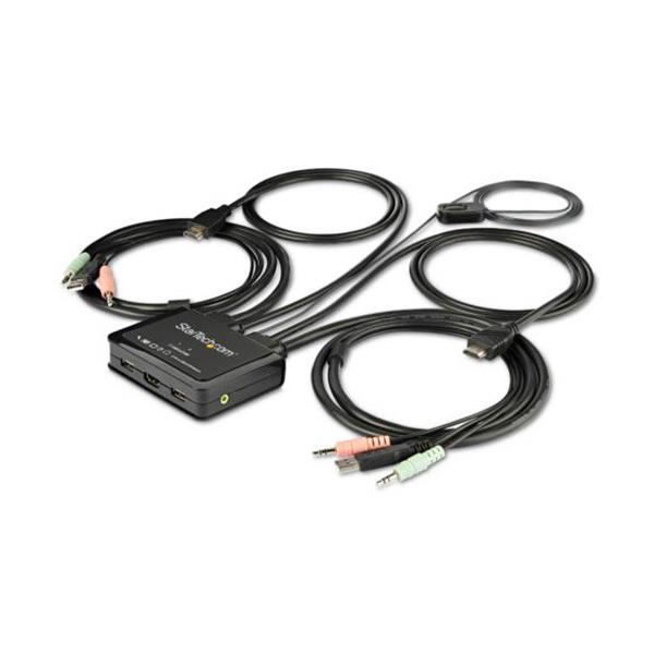メーカー：ＳｔａｒＴｅｃｈ．ｃｏｍ　 品番：SV211HDUA4K  3.5mmオーディオ入出力ポート搭載のPC切替器。　　