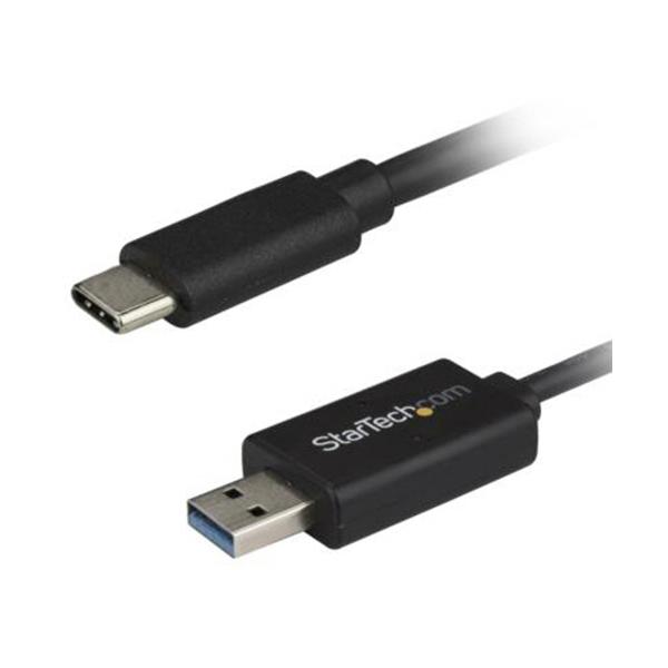 メーカー：ＳｔａｒＴｅｃｈ．ｃｏｍ　 品番：USBC3LINK  USB-C対応のノート・デスクトップPCにWindows/Macのファイルを素早く転送　　