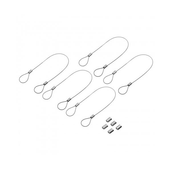 メーカー：サンワサプライ　品番：CA-516　ケーブルとアダプタを連結し、盗難・紛失を防止するワイヤー。　