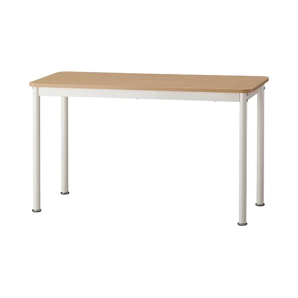 メーカー：ＹＡＭＡＺＥＮ　 品番：MFD-1245RGNAIV  テーブルとしても使えるスマートなデスク。　　デスク角を丸く仕上げ、組み合わせた時、配線コードを通せます。<BR>商品の色はナチュラルになります。＜使用イメージ＞&...